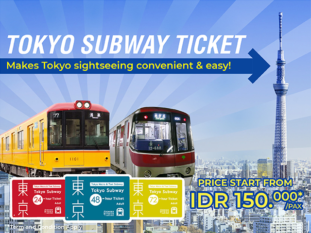Tokyo Subway Ticket | Paket Tour ke Jepang - Wendy Tour